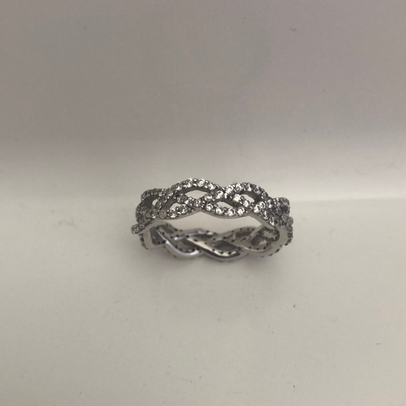 Jewelry | Twisted Diamond Band | Poshmark
